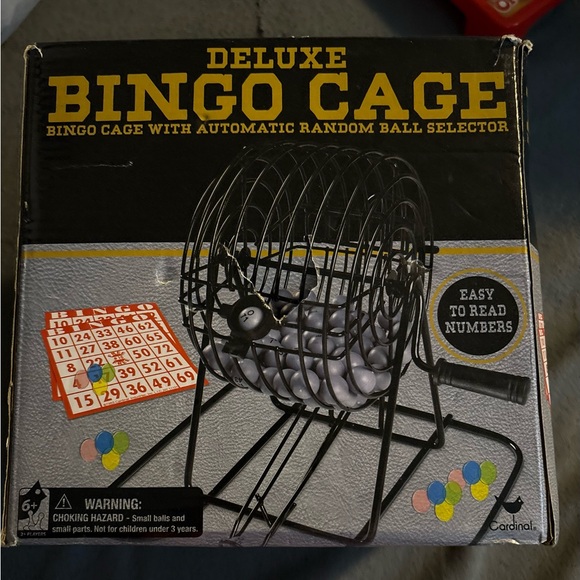 Games | Deluxe Bingo Cage With Automatic Ball Selector | Poshmark
